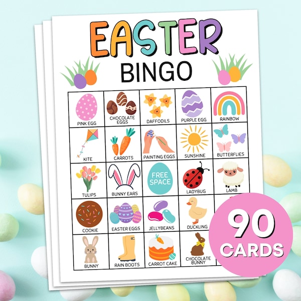 Easter Trivia Cards - Etsy