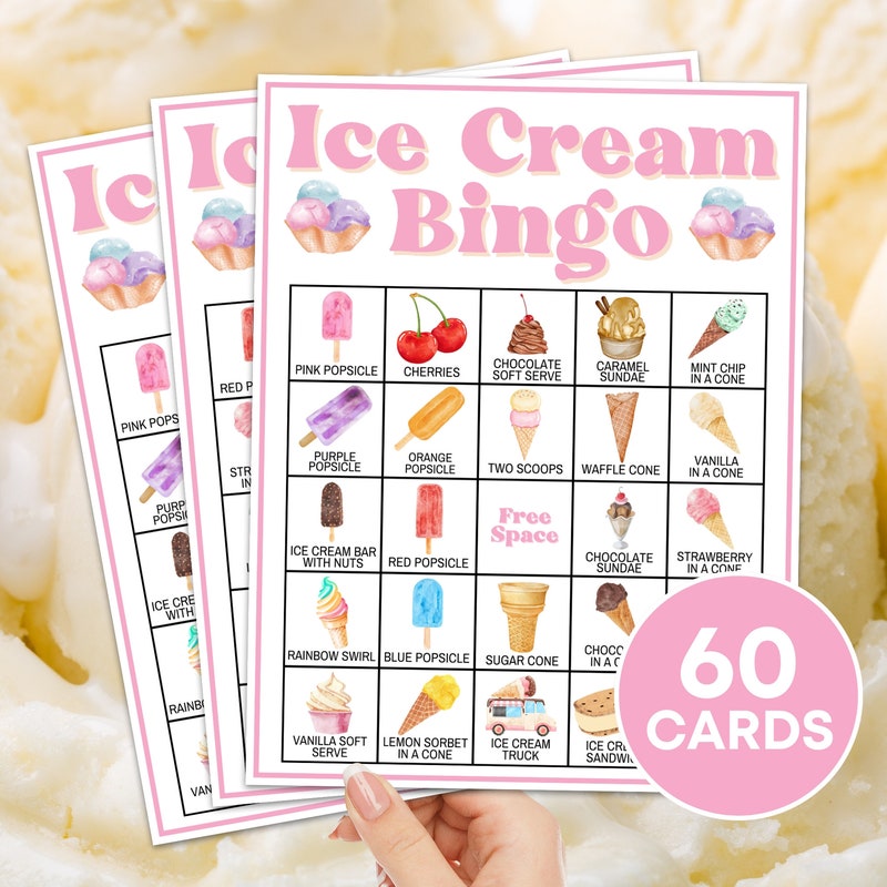 Ice Cream Printable - Etsy