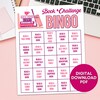 Book Challenge Bingo Printable, Reading Challenge Bingo PDF, Reading ...