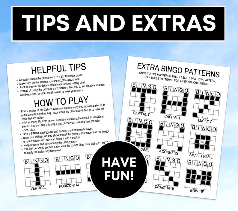 30 Bird Bingo Cards Printable Game, Bird Watching Bingo Activity Kids ...