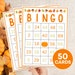 30 Fall Mingle Bingo Cards Printable Game, Fall Autumn Find Someone Who ...