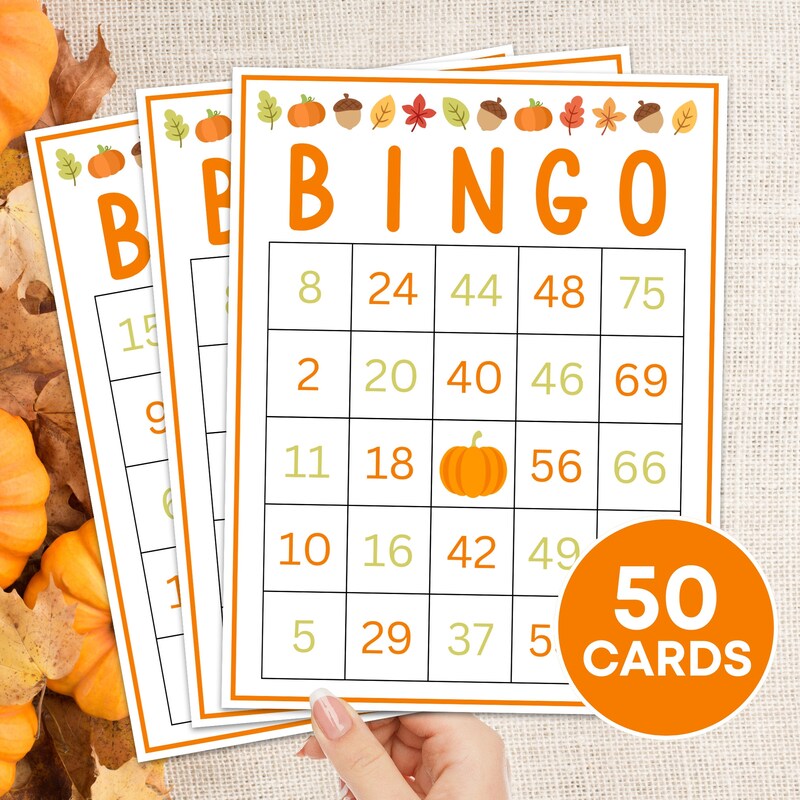 November Bingo Boards - Etsy