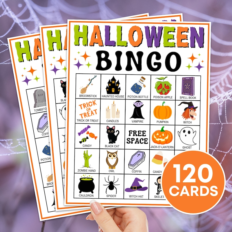 Halloween Bingo - Etsy