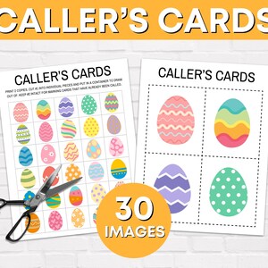 120 Easter Bingo Cards Printable Game, Easter Bingo Boards Activity for ...