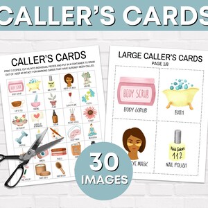 60 Self Care Bingo Game Cards Printable, Selfcare Spa Day Bingo Boards ...