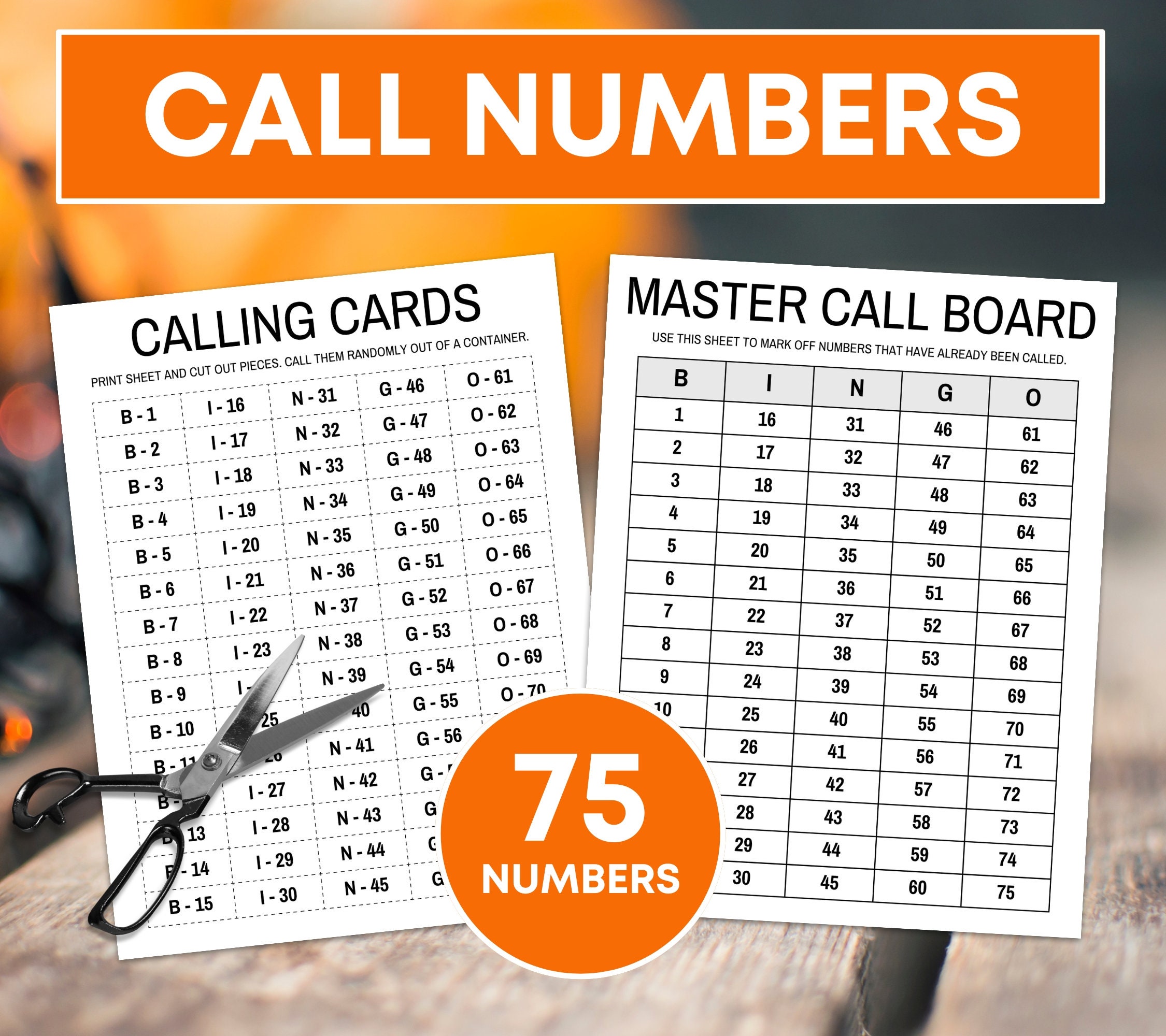 100 Halloween Bingo Cards Printable Game,halloween Fall Bingo Boards ...