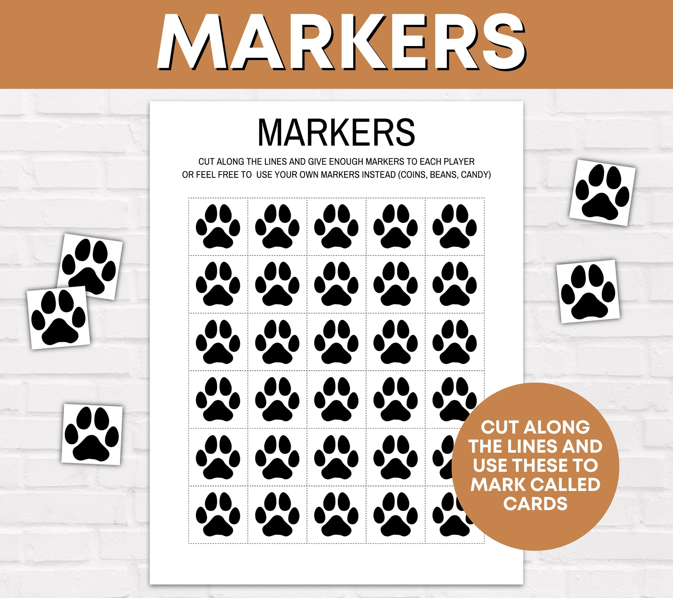 120 Animal Bingo Cards Printable Game, Zoo Baby Animal Bingo Board ...