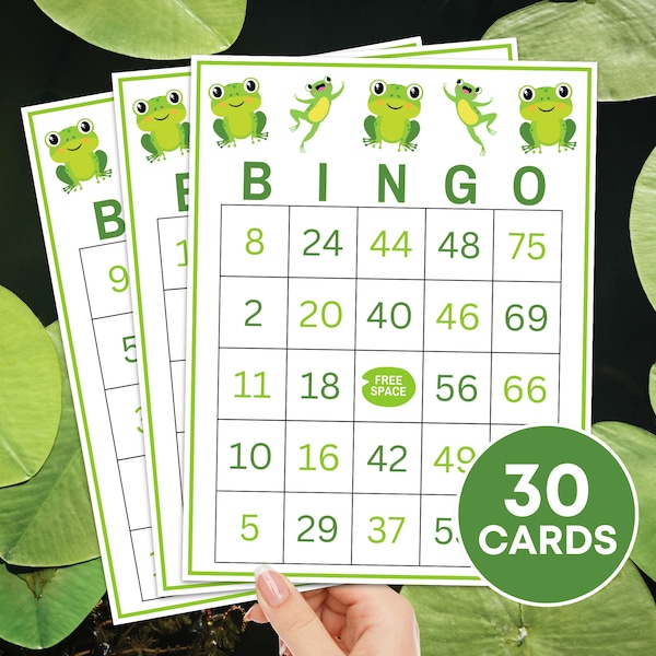 Frog Themed Birthday Card - Etsy