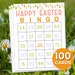 30 Easter Bingo Cards Printable Game, Easter Bingo Boards Activity for ...