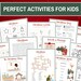 Religious Christmas Kids Activity Printable Bundle, Christian Catholic ...