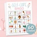 30 Self Care Bingo Game Cards Printable, Selfcare Spa Day Bingo Boards ...