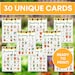 30 Gardening Bingo Cards Printable Game, Gardening Club Bingo Activity ...