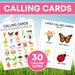 30 Spring Bingo Cards Printable Game, Spring Bingo Kids Classroom ...