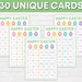 30 Easter Bingo Cards Printable Game, Easter Bingo Boards Activity for ...
