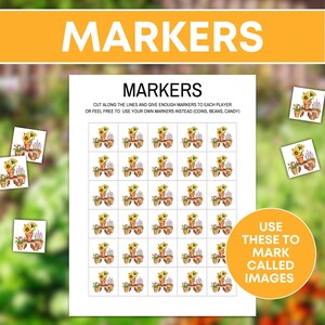 30 Gardening Bingo Cards Printable Game, Gardening Club Bingo Activity ...