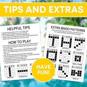 60 Pool Party Bingo Cards Printable Game, Summer Pool Party Birthday ...