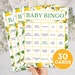 30 Easter Alphabet Bingo Game Cards Printable, Easter Party Game ...