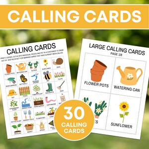 30 Gardening Bingo Cards Printable Game, Gardening Club Bingo Activity ...