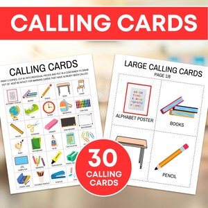 120 School Classroom Bingo Cards Printable Game, First Day Back to ...