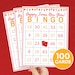 30 Carnival Bingo Cards Printable Game, Carnival Party Bingo Boards ...