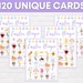 120 Easter Bingo Cards Printable Game, Easter Bingo Board Activity for ...