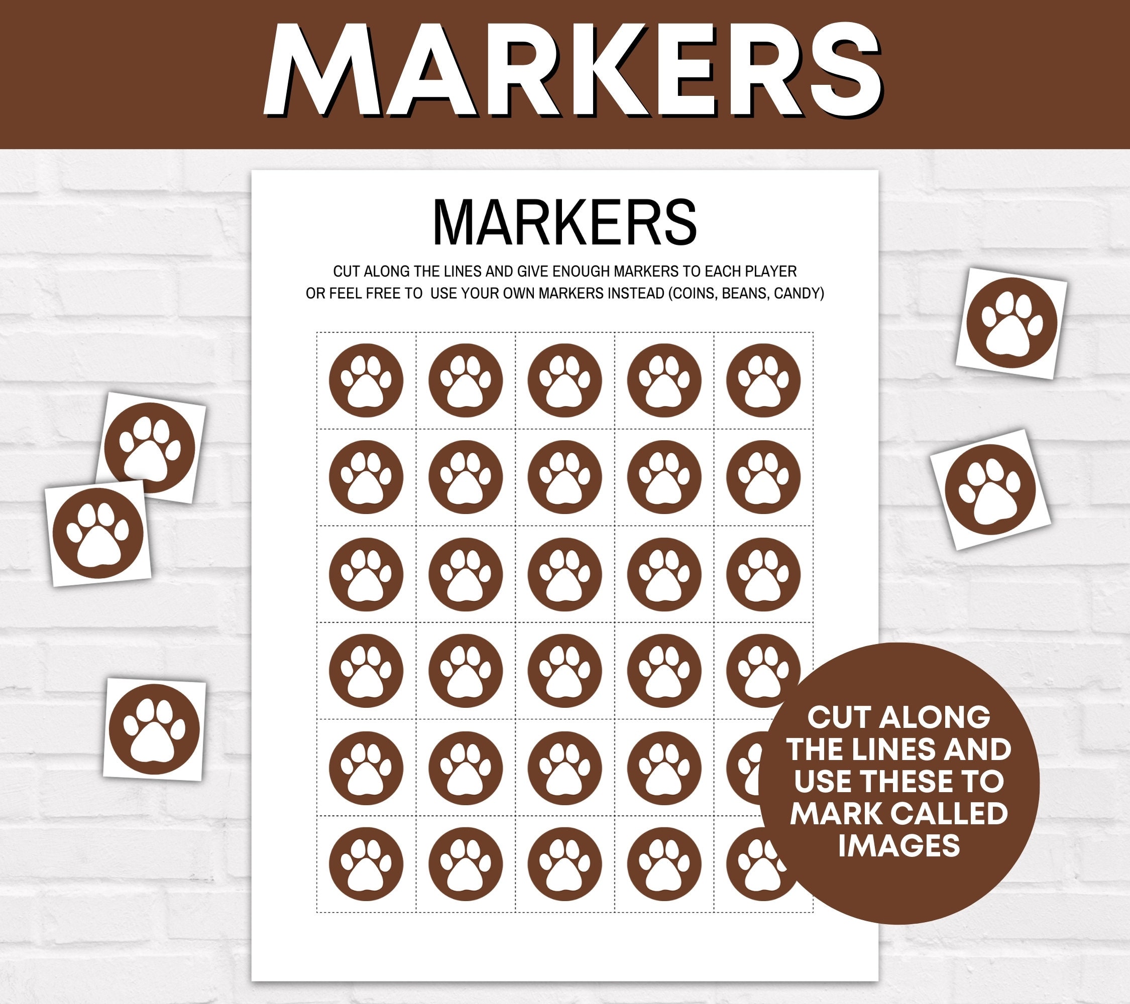 30 Animal Alphabet Bingo Cards Game, Animal Alphabet Bingo Boards for ...