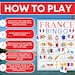 30 France Bingo Cards Printable Game, Paris France Travel Bingo Boards ...