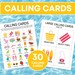 30 Summer Bingo Cards Printable Game, Summer Birthday Party Bingo Game ...