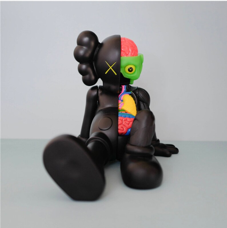 KAWS Inspired Anatomy Doll Modern Art Sculpture Hypebeast Companion ...