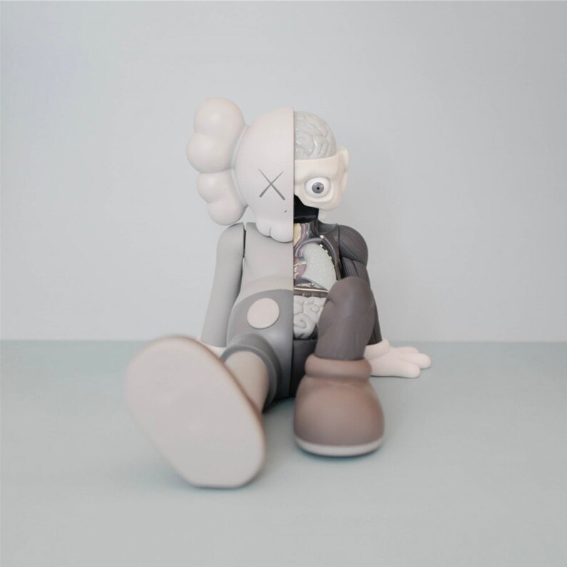 KAWS Inspired Anatomy Doll Modern Art Sculpture Hypebeast Companion ...