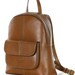 Elegant Italian Leather Backpack A Stylish and Functional Brown ...
