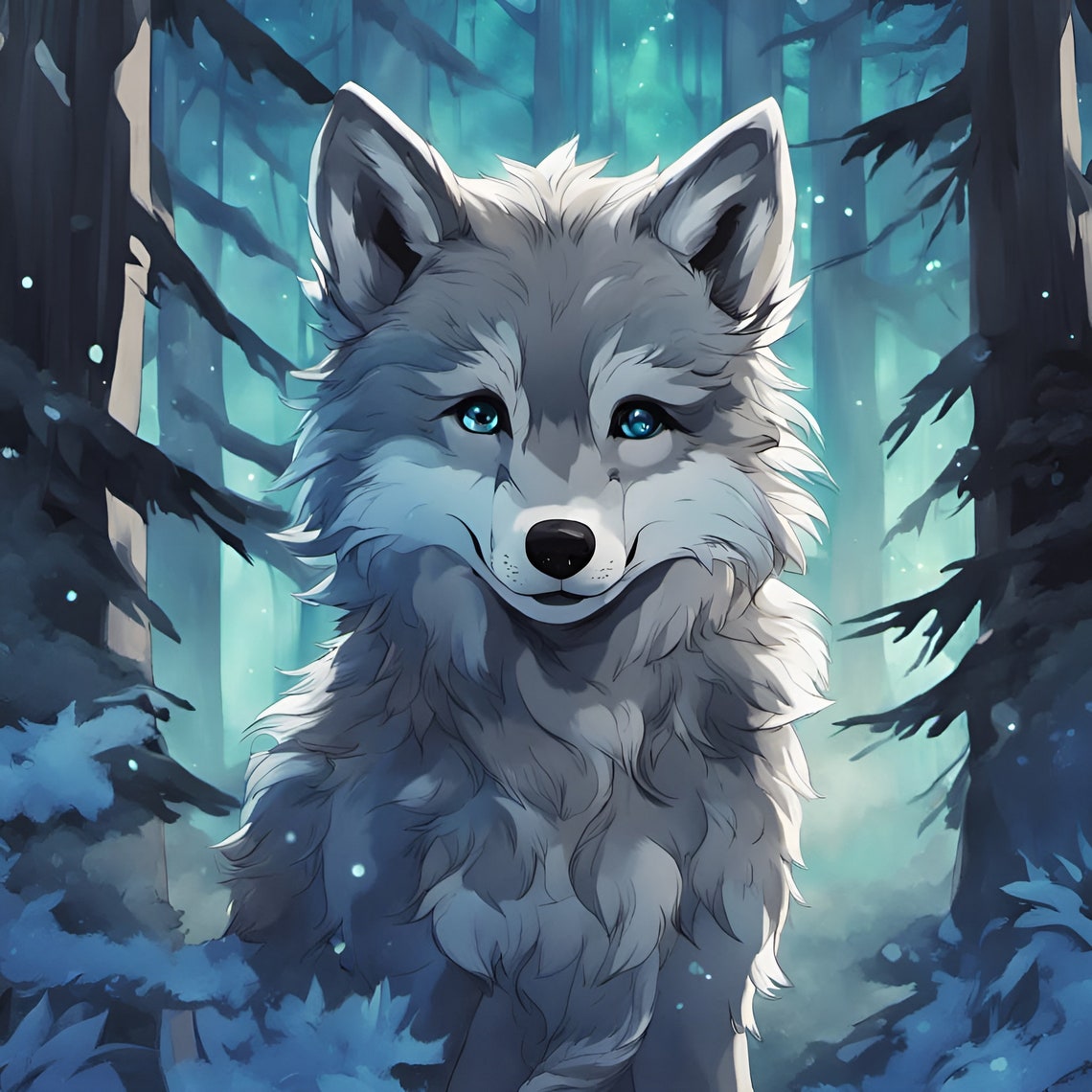 3 Pack of Digital Wallpapers- Wolf Pack - Etsy
