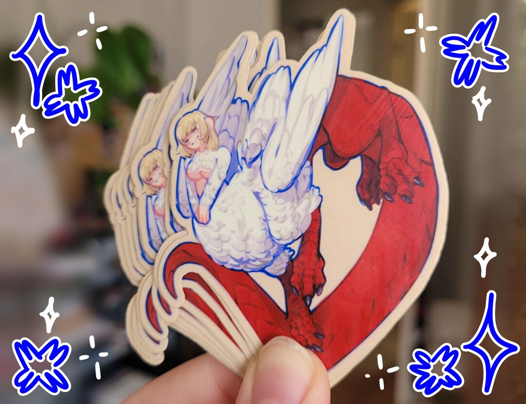 Chimera Falin Sticker ! Cute Dungeon Meshi Goodness - Etsy