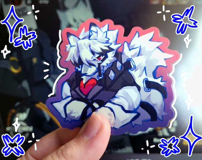Von Lycaon Sticker ! Zenless Zone Zero's Favourite Furry Wolf Man - Etsy
