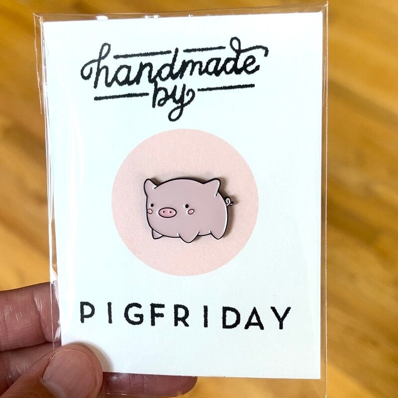 Pig Pin - Etsy
