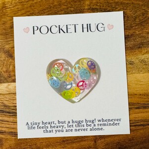 Pocket Hug, Pocket Hug Encouragement, Pocket Hug for Love, Anxiety Gift ...