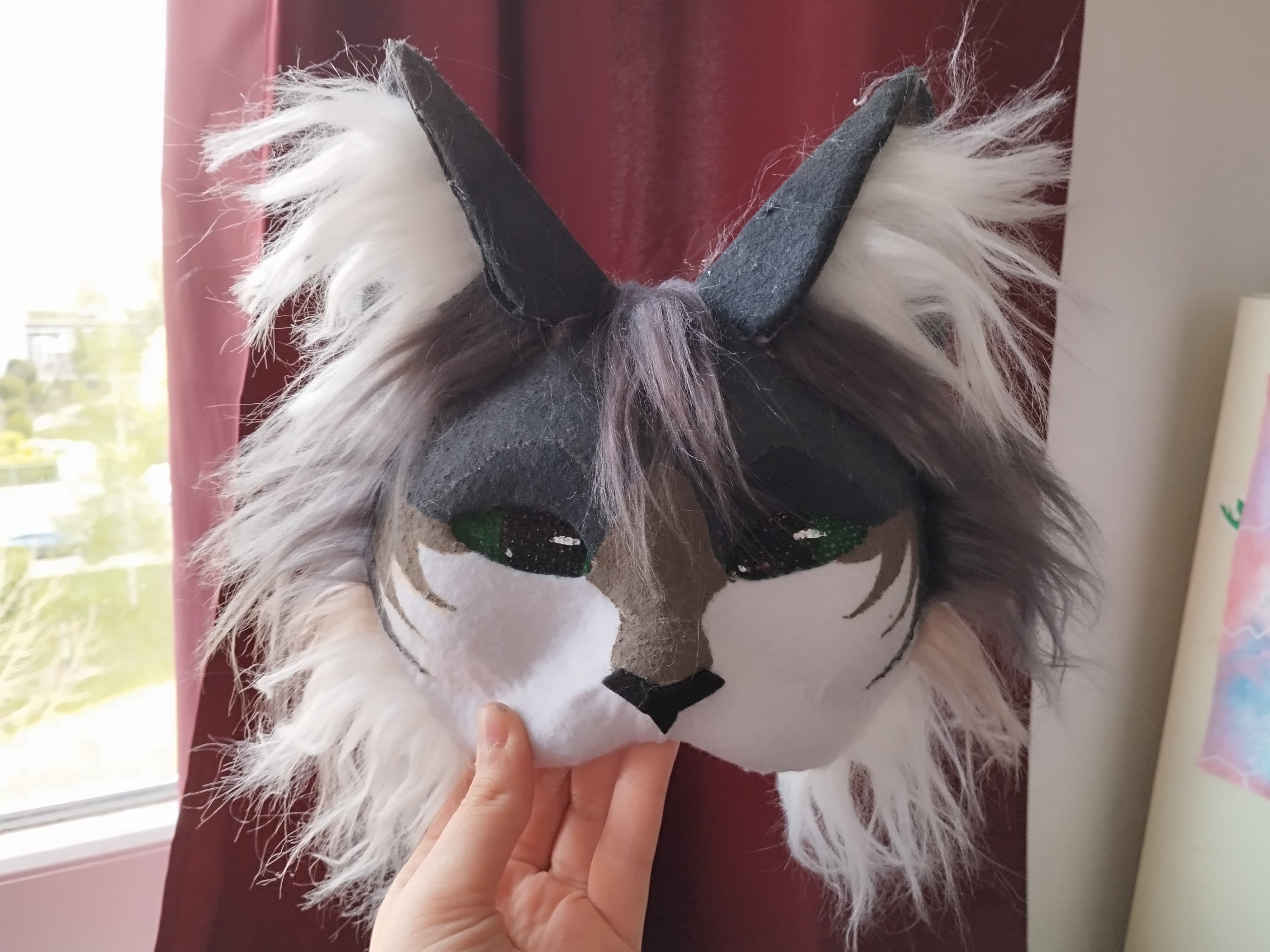 Cat Mask/therian/theriotype/warrior Cat/ Spiritual/therianthropy ...