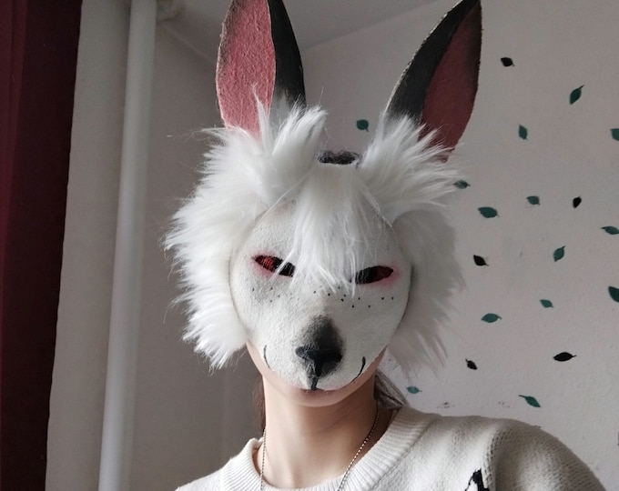Rabbit Mask/ Bunny/therian/theriotype/warrior Bunny/ Spiritual ...