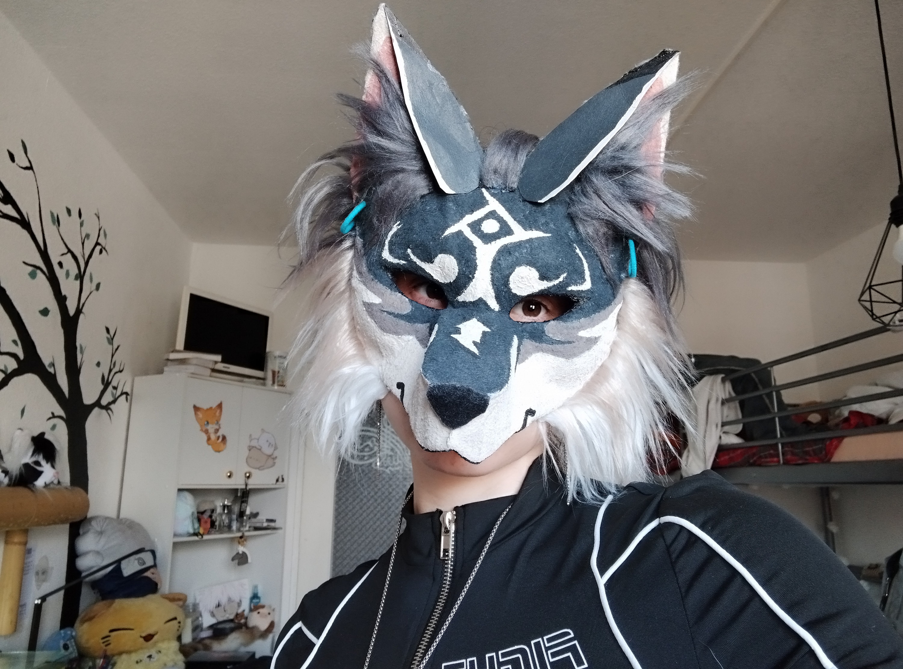 Zelda Twilight Princess Wolf Mask/therian/theriotype/warrior Cat ...