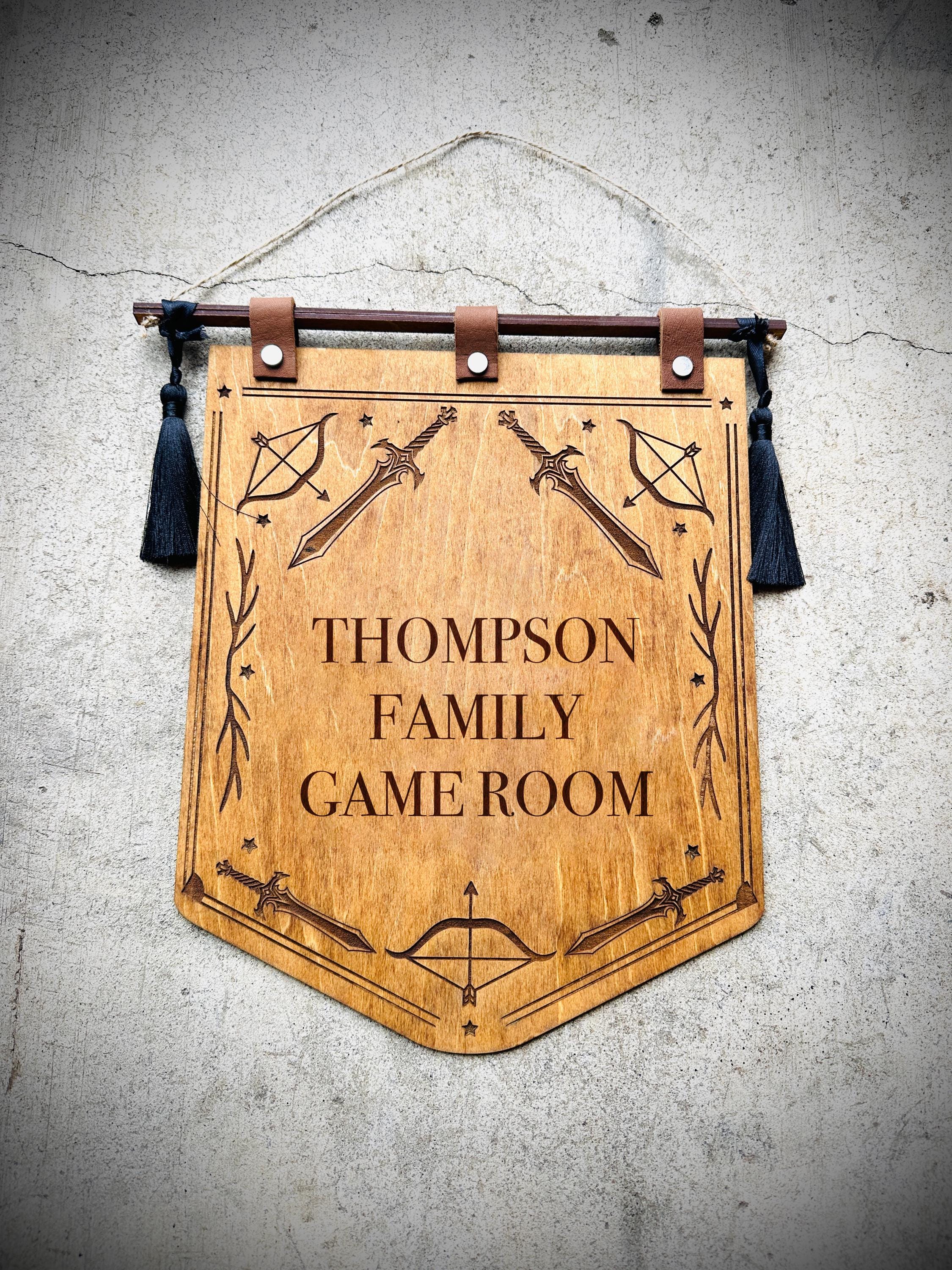 Custom Engraved Tavern Sign - Personalized Wooden Bar Sign ...