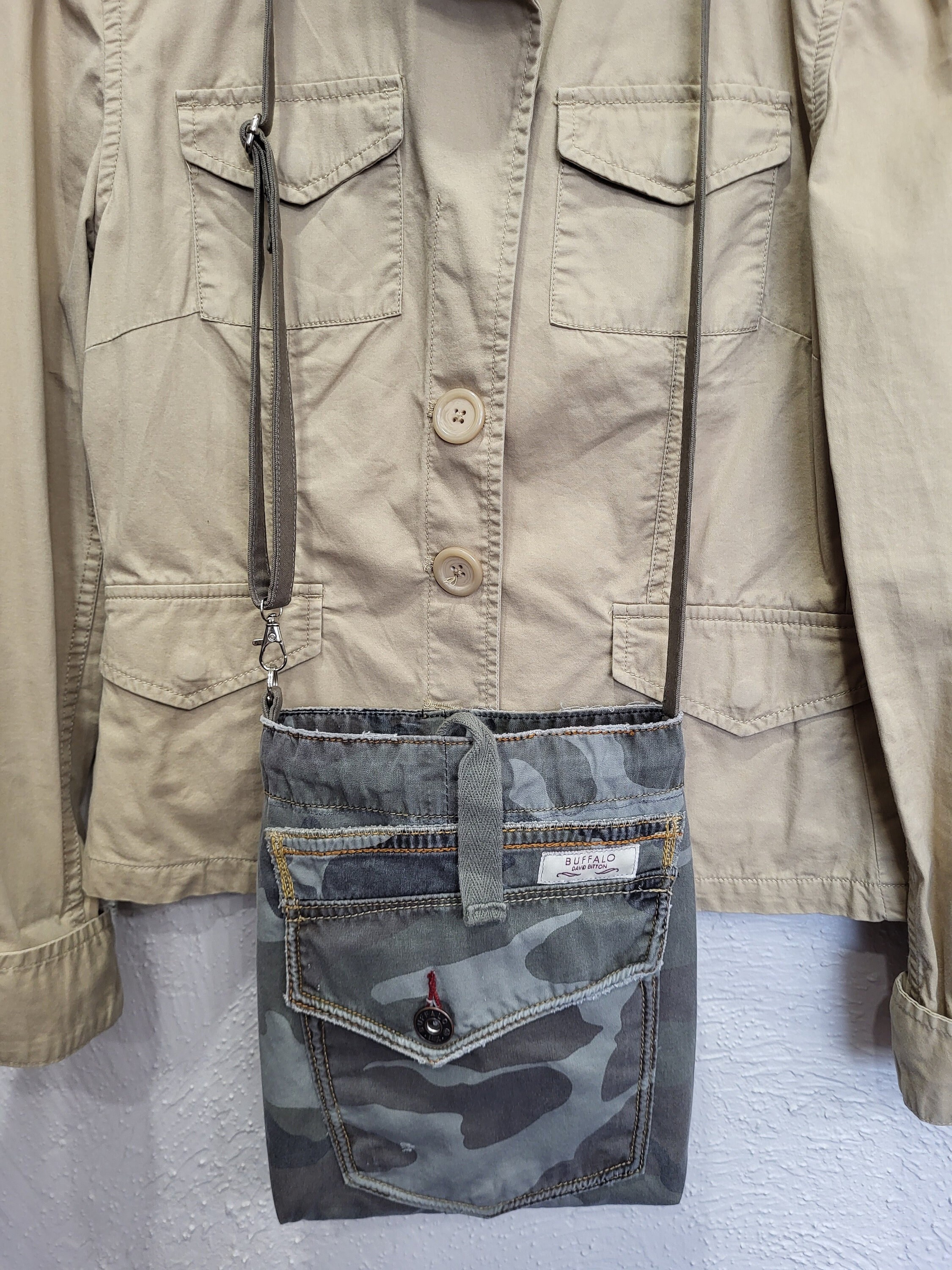 Camouflage Pattern Bag, Handmade Bag, Small Shoulder Crossbody Bag ...