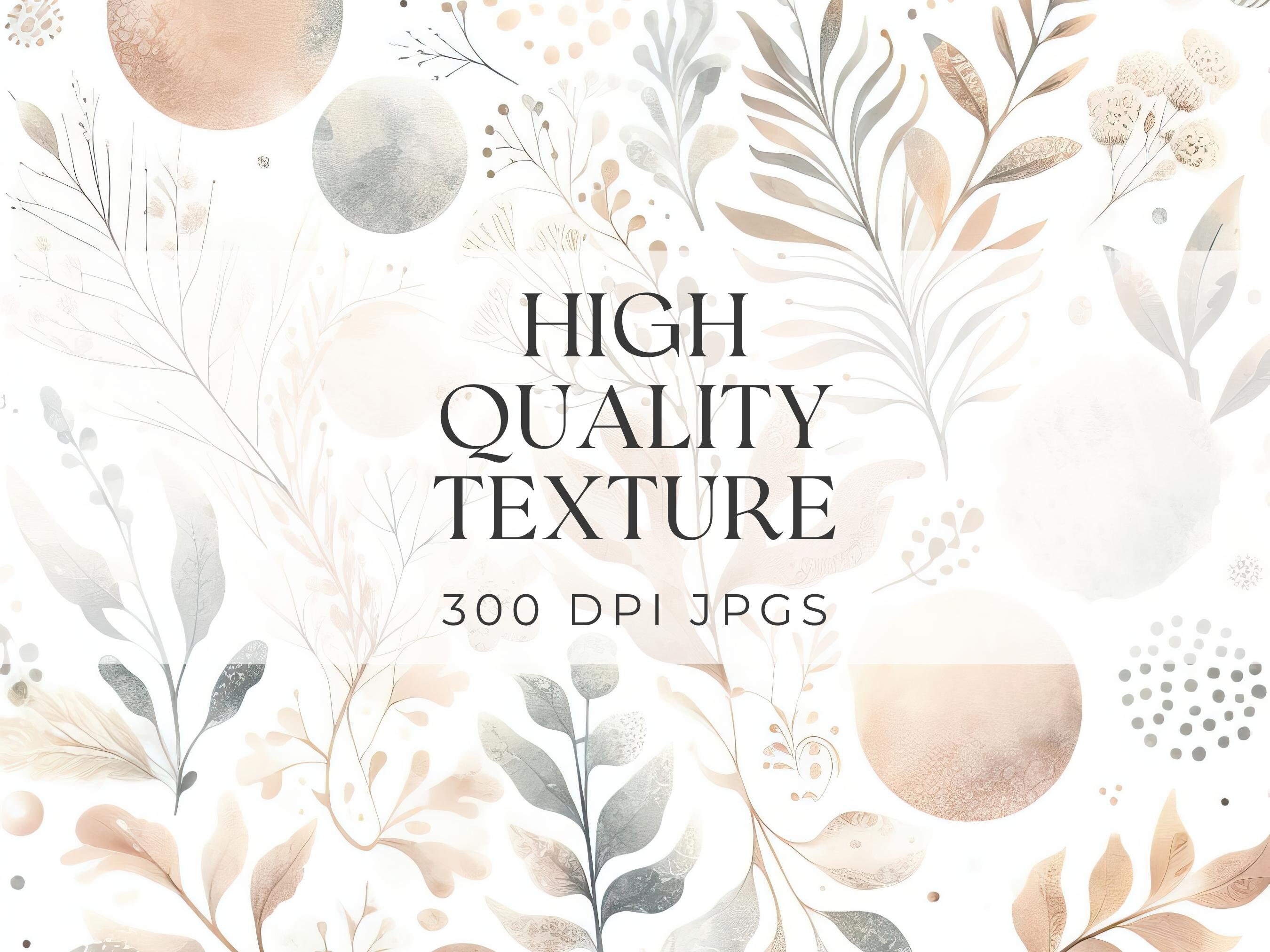 Boho Digital Papers Texture Pack Natural Color Junk Journal - Etsy