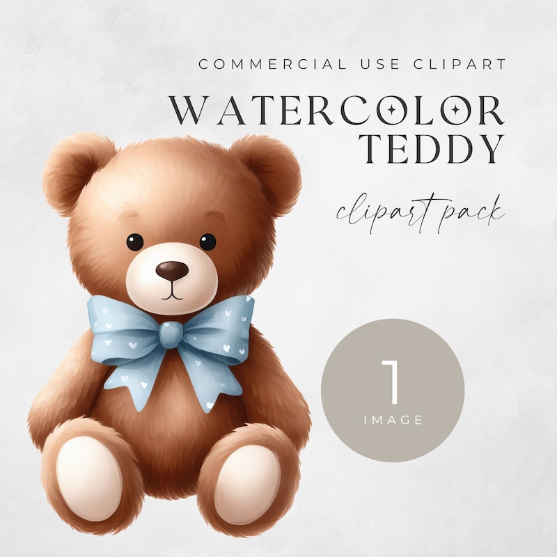 Teddy Bear Blue - Etsy