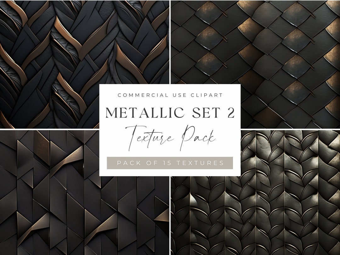 Metal Texture PNG, Elegant Brushed Papers, Glam Metallic Textures, Foil ...