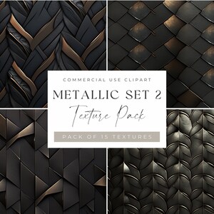 Metal Texture PNG, Elegant Brushed Papers, Glam Metallic Textures, Foil ...