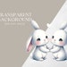 Bunny Couple Clipart, SINGLE IMAGE, Valentine Animal Couple Clip Art ...