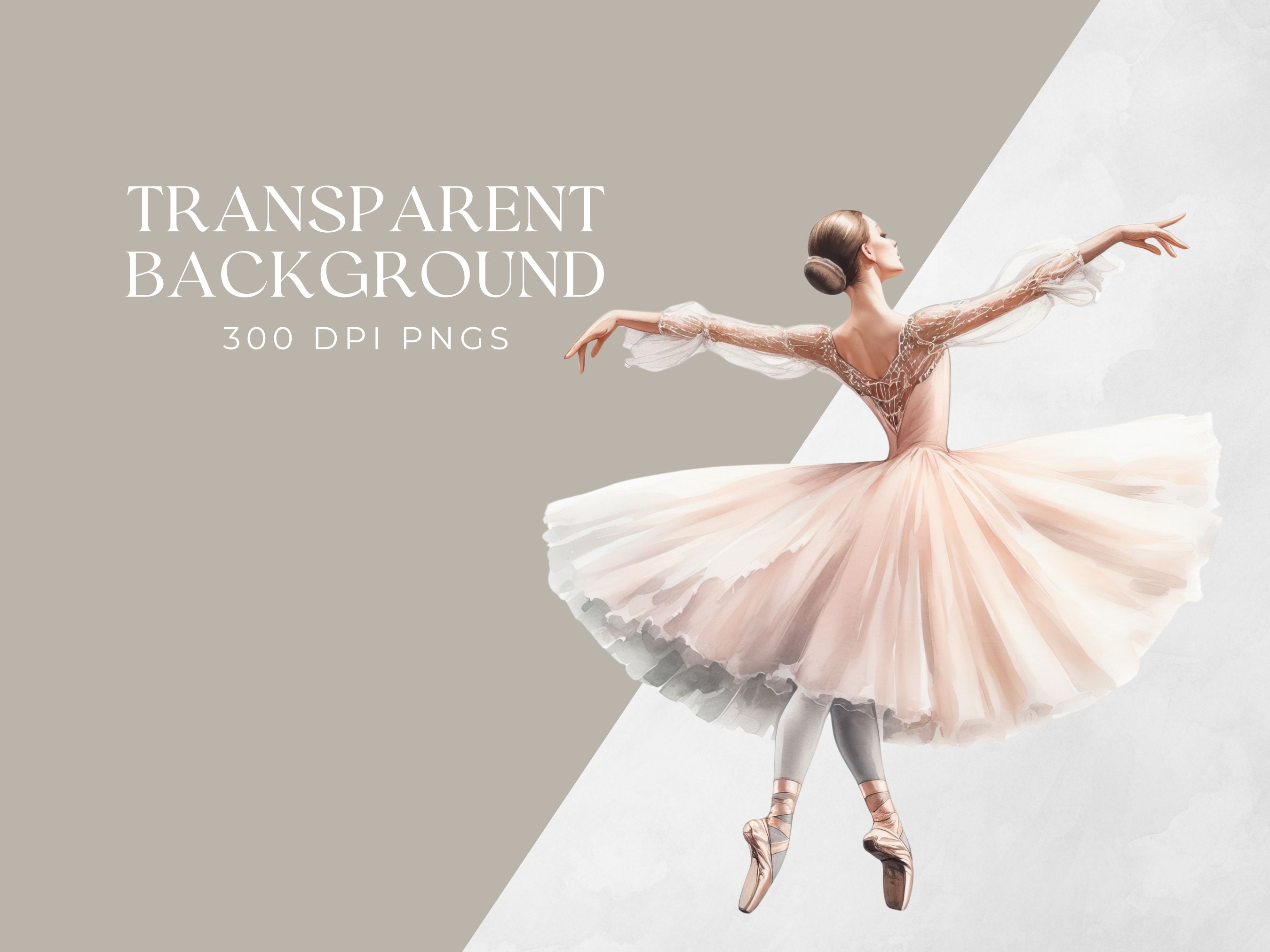 Pink Ballerina Clipart, SINGLE IMAGE, Ballet PNG, Tutu Girls Clip Art ...