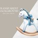 Rocking Horse Clipart, SINGLE IMAGE, Baby Shower Clip Art, Vintage Toy ...