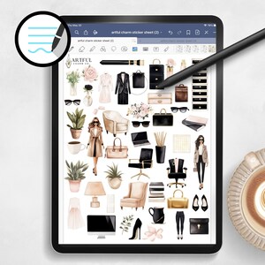 Girl Boss Digital Sticker, PNG Files of Digital Stickers, Boss Lady ...