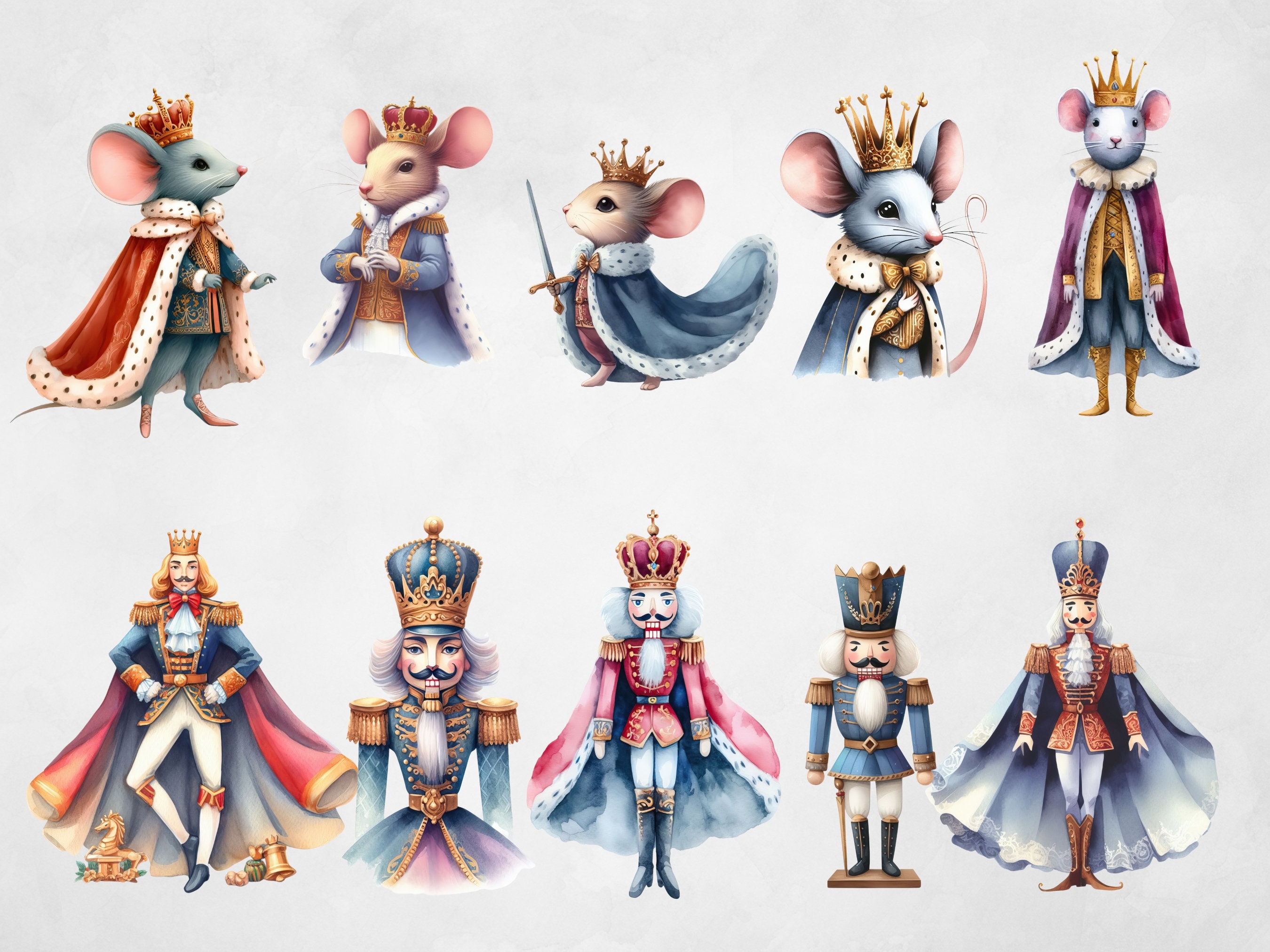 Nutcracker Princess Clipart, Winter Clip Art, Pastel Ballet Clip Art ...